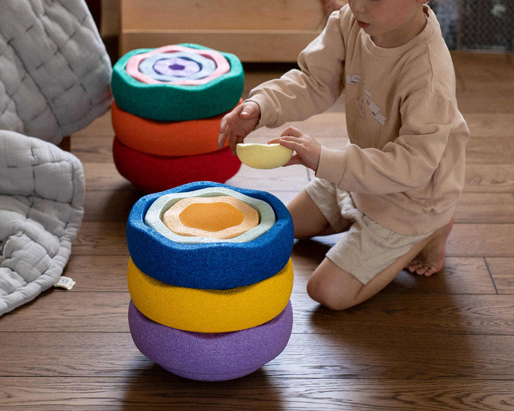 Original rainbow duo – Stapelstein®